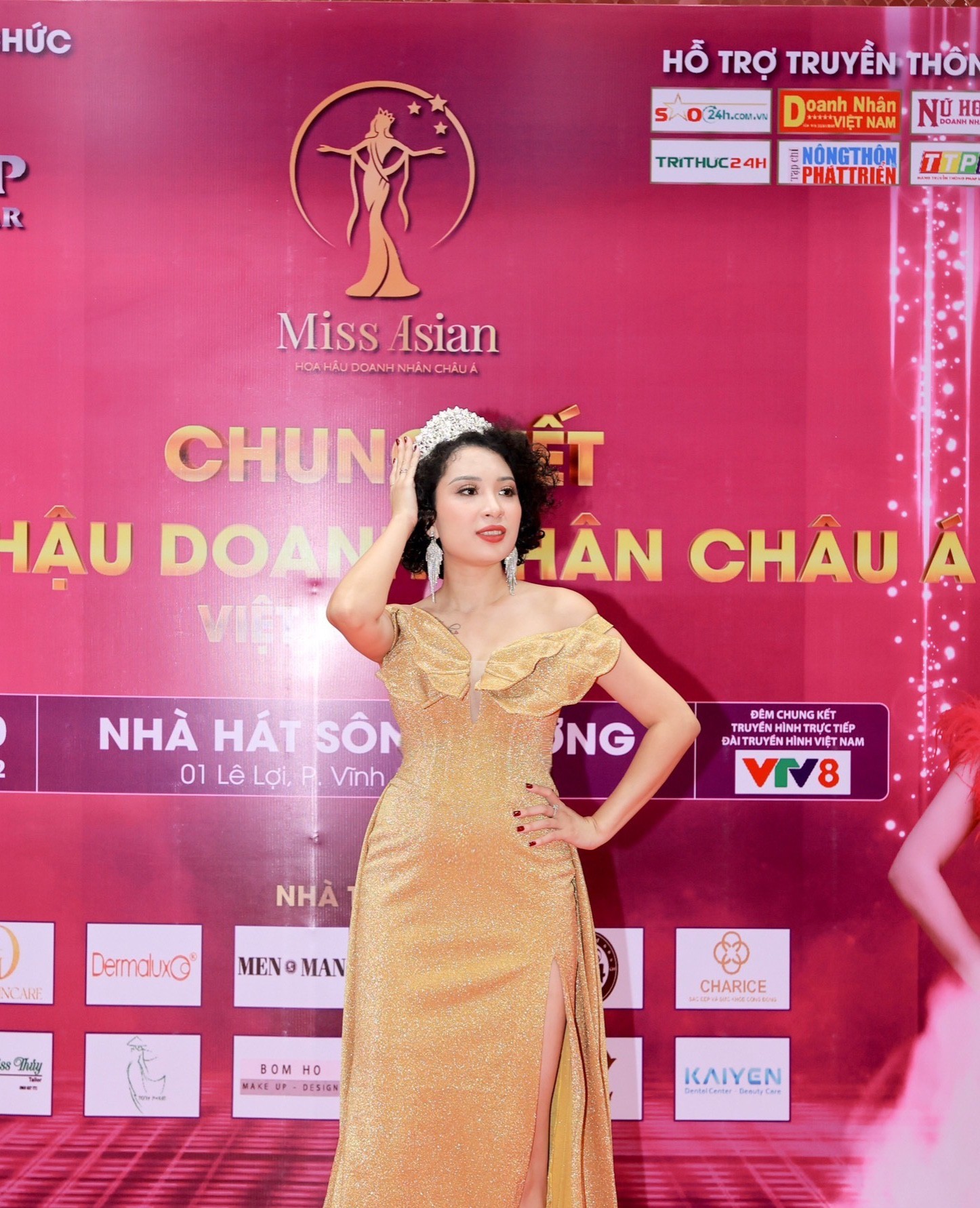 Á hậu Mai Thanh Thủy hóa “nữ thần” chấm thi Hoa hậu Doanh nhân Châu Á Việt Nam 2022