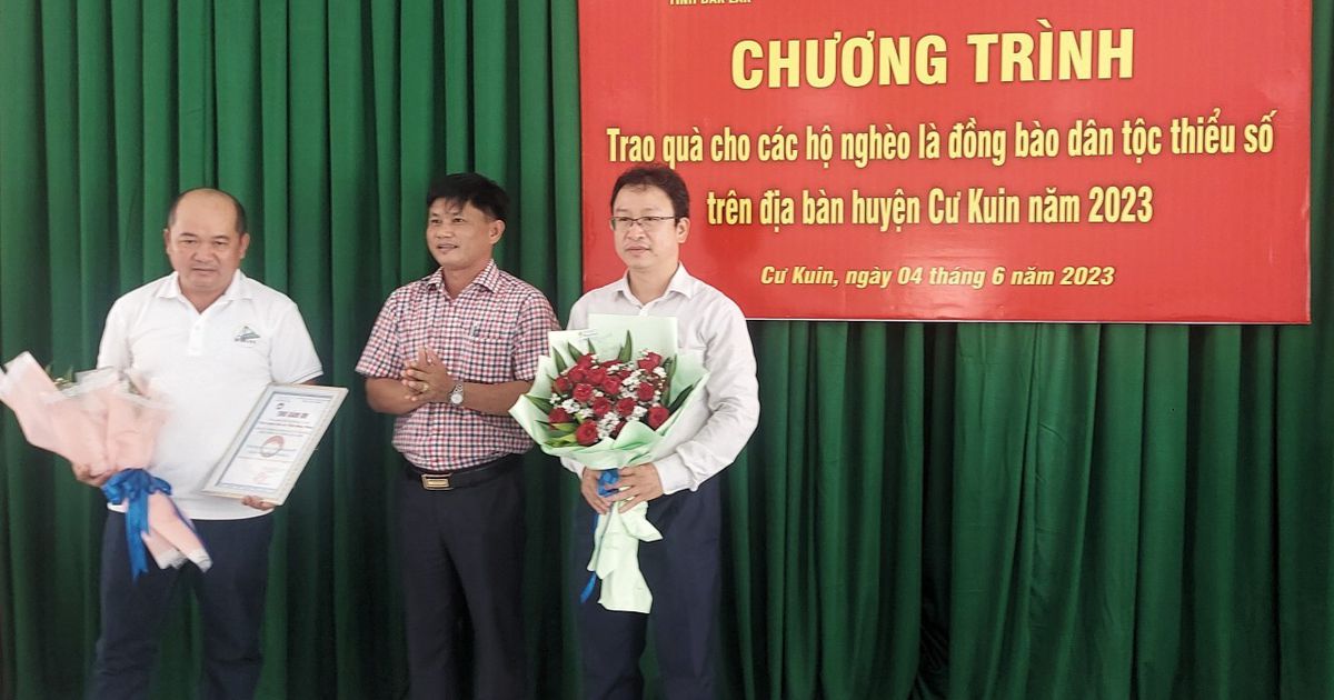 Tập đoàn Cienco 589 tổ chức thiện nguyện tại Đắc Lắc