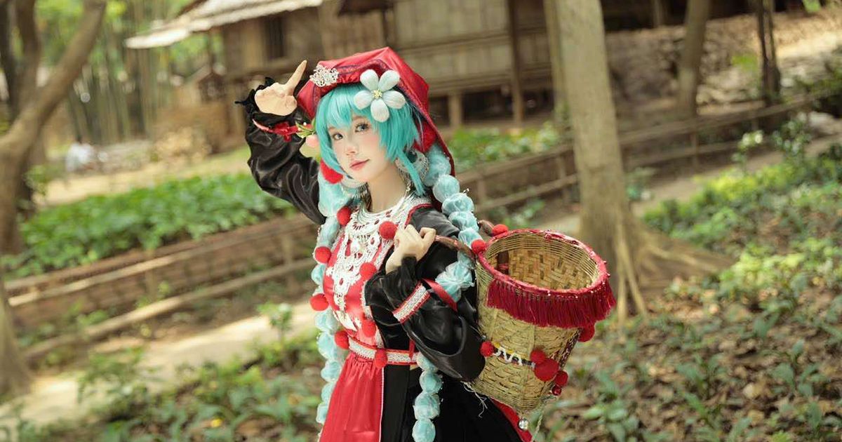 Nữ sinh trong trang phục Miku Lê Dao: Khi đam mê hòa quyện với niềm tự ...