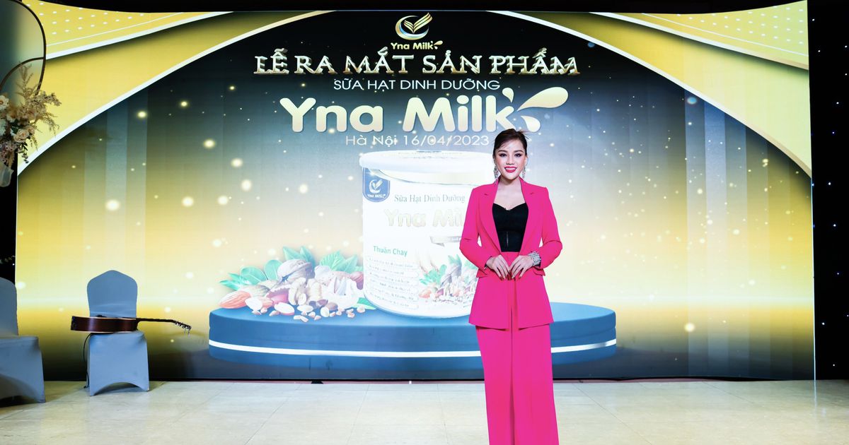 Yến Anh Group ra mắt sản phẩm sữa hạt Dinh Dưỡng Yna Milk