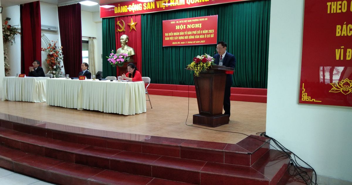 Hà Nội: Tổ dân phố số 8 phường Nghĩa Đô (Cầu Giấy) "Xây dựng đời sống ...