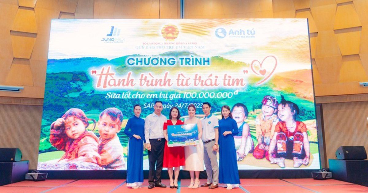 Juno Milk Việt Nam trao tặng quà nâng cao sức khỏe miễn dịch cho trẻ em ...