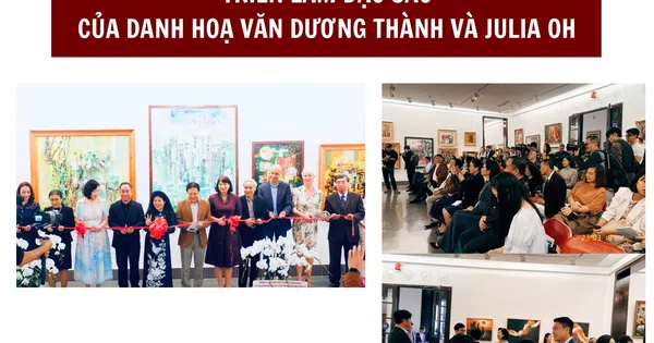 “Cuộc viễn du của sắc màu” – Triển lãm đặc sắc của danh hoạ Văn Dương Thành & Julia Oh